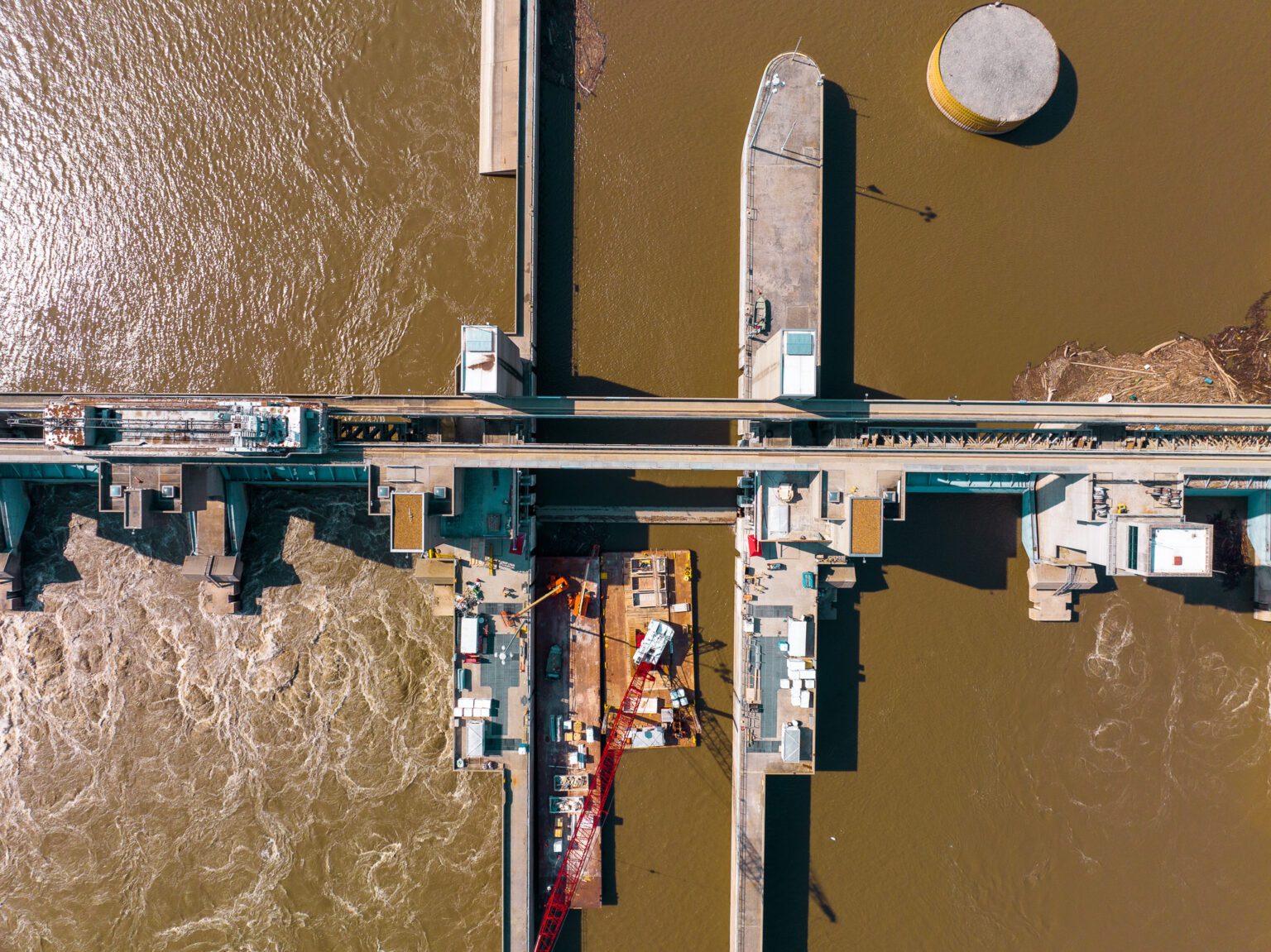 Melvin Price Locks & Dam Main Lock Overlook Alterations | Alberici