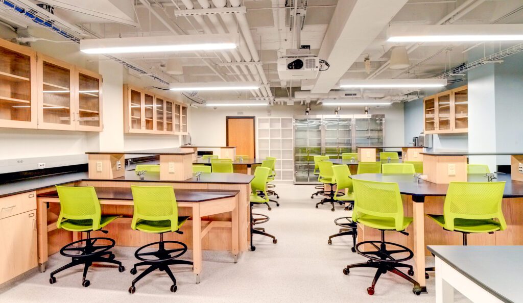 Renovación del laboratorio Jolley Hall de la Universidad de Washington ...